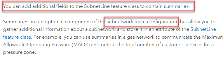 Solved Additional Fields To A Subnetline Feature Class Esri Community