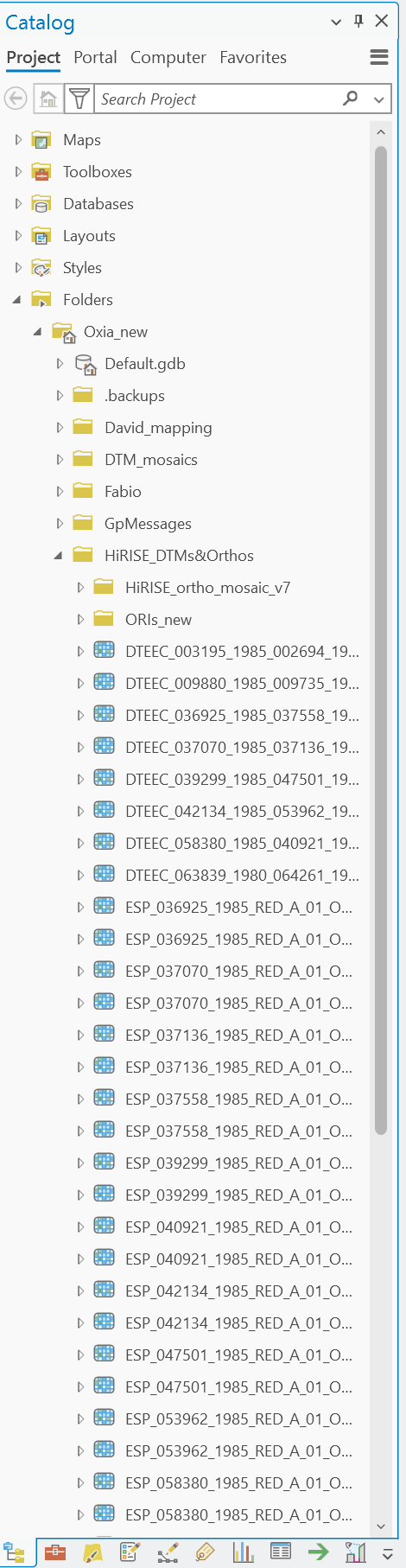 Solved: Catalog pane scroll bar missing - Esri Community