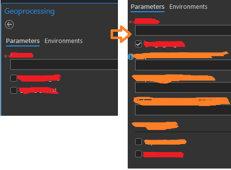 Controlling Parameter Visibility in python script ... - Esri Community