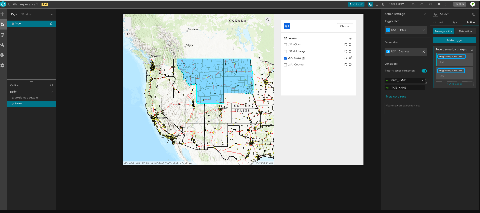 Duplicating the arcgis-map widget in ExB Dev Editi... - Esri Community