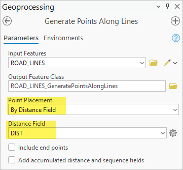 Enhance Generate Points Along Lines to support mea... - Esri Community