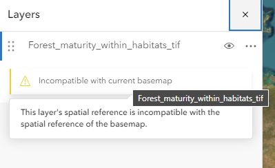 TIF raster to Map Image Layer - Esri Community