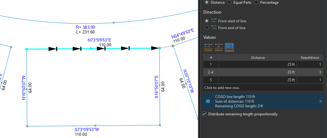 Let me use the Divide tool's Distance method on mu... - Esri Community