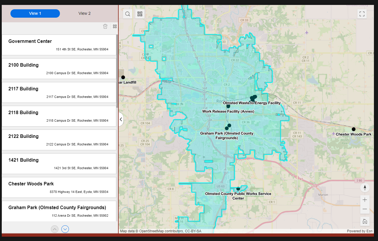 Solved: List Action Does not Zoom to in Map - Esri Community