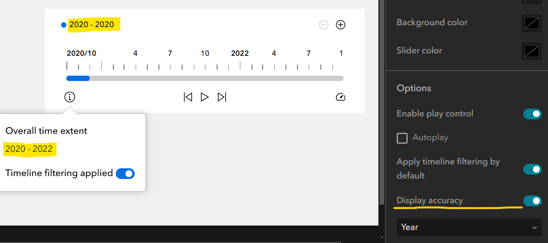 How to edit the Timeline in the Experience Builder - Esri Community
