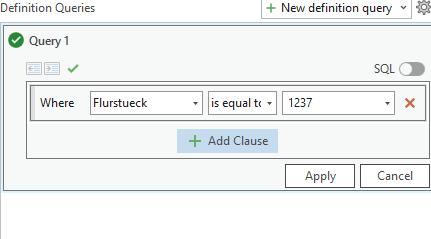 DEFINITION QUERY NOT WORKING - Esri Community