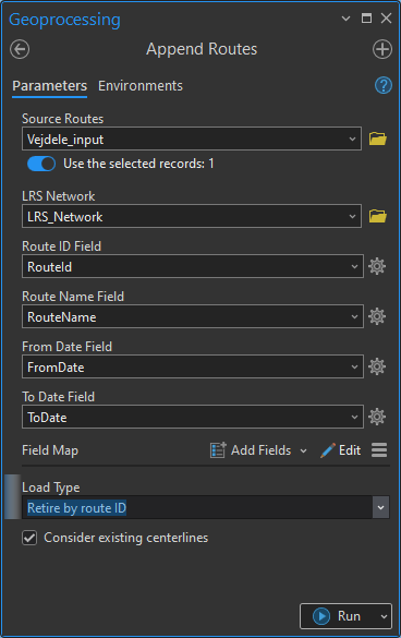 Solved: Work around for appending routes (Retire by route ... - Esri ...
