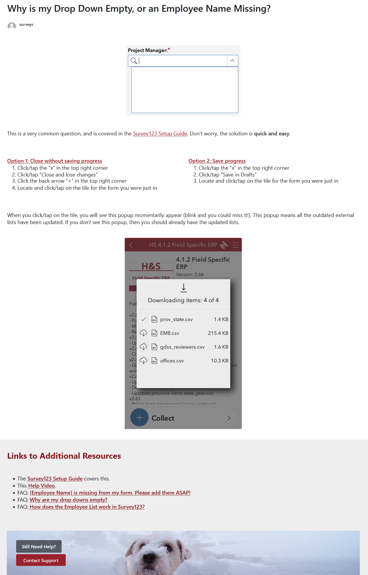 Solved Dynamic List From Feature Service Works In Web For Esri 1383
