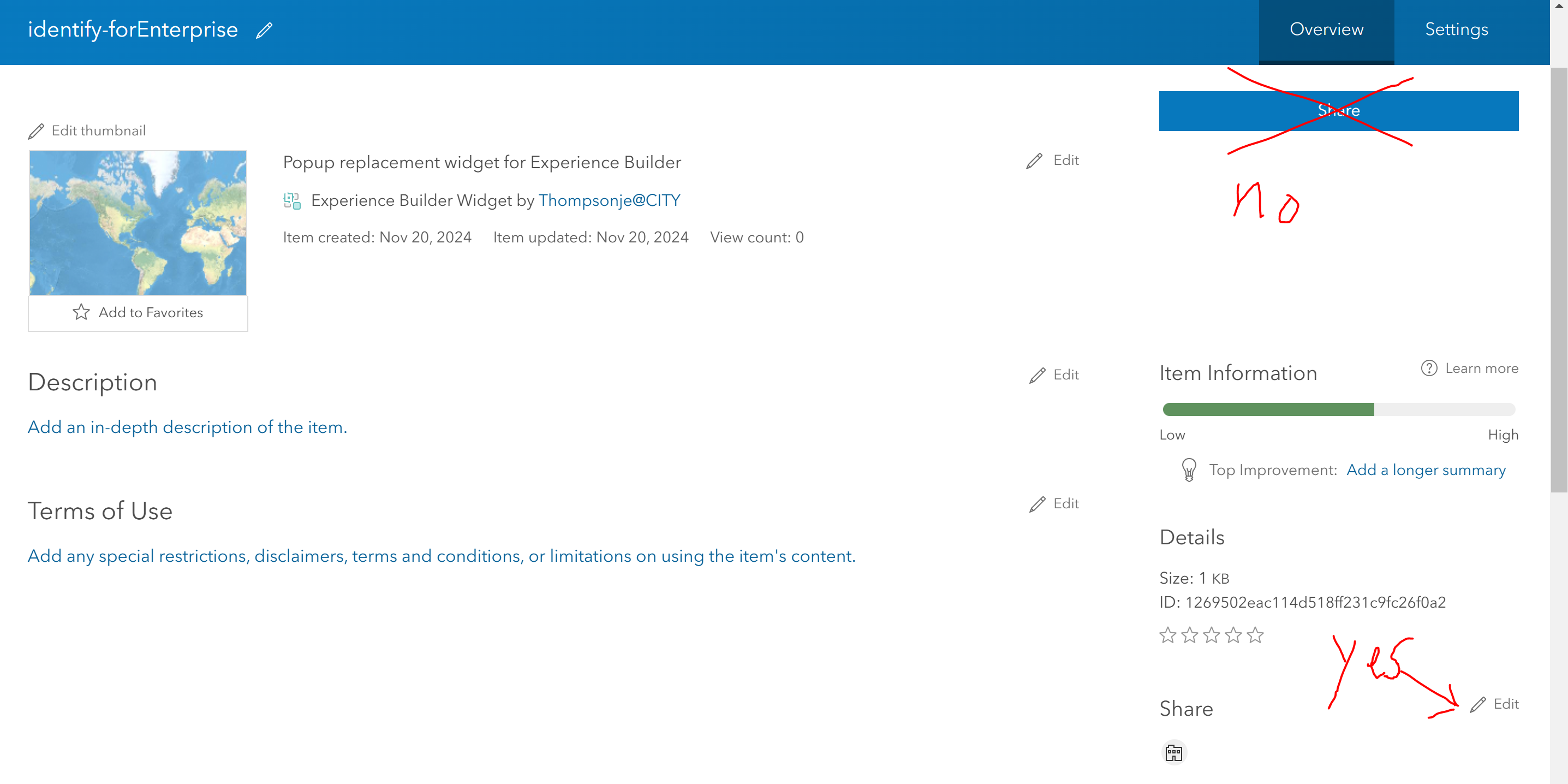 Registering a Custom Widget in ArcGIS Enterprise 1... - Esri Community