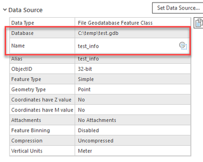 Copy filepath from layer in table of contents in P... - Esri Community