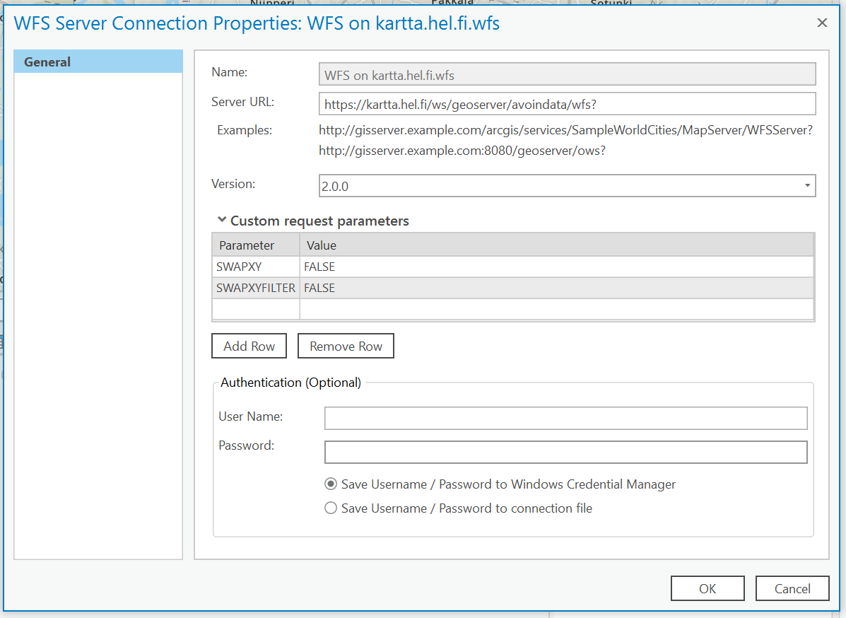 WFS connection loads as Standalone Table instead o... - Esri Community