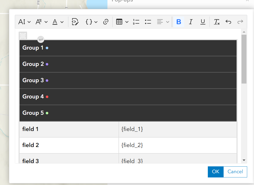 Solved: HTML Table header tag does not format properly on ... - Esri Community