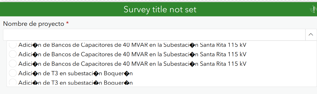 Help with dropdown list from a CSV file - Esri Community