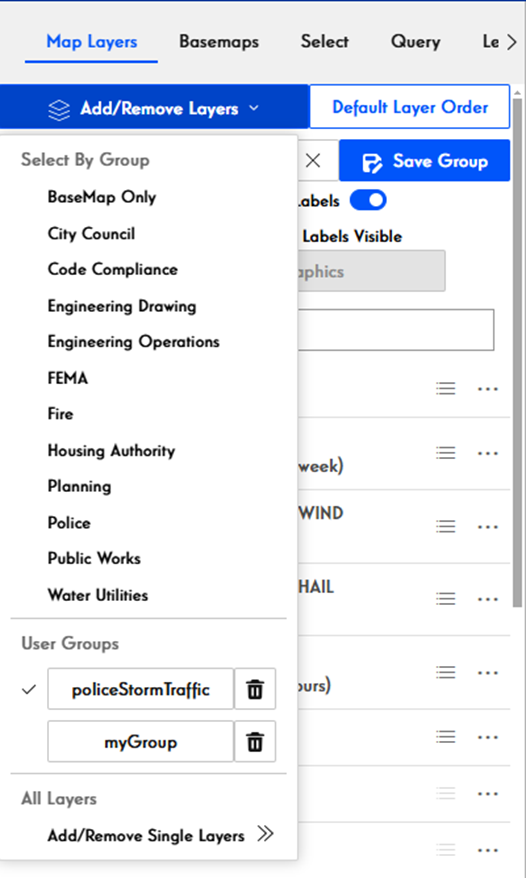 Add/Remove Layers 2.5 - Esri Community