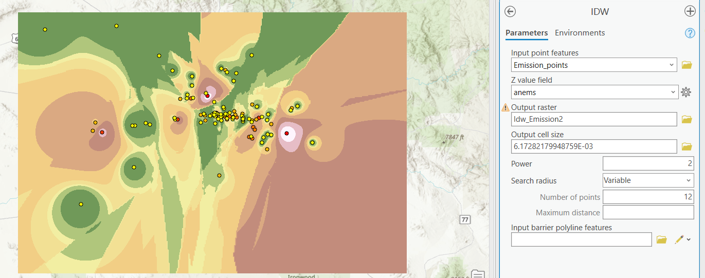 Problems with IDW tool - Esri Community