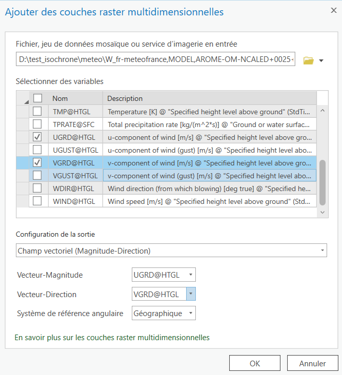 Grib file and Multi dimensional layer - Esri Community