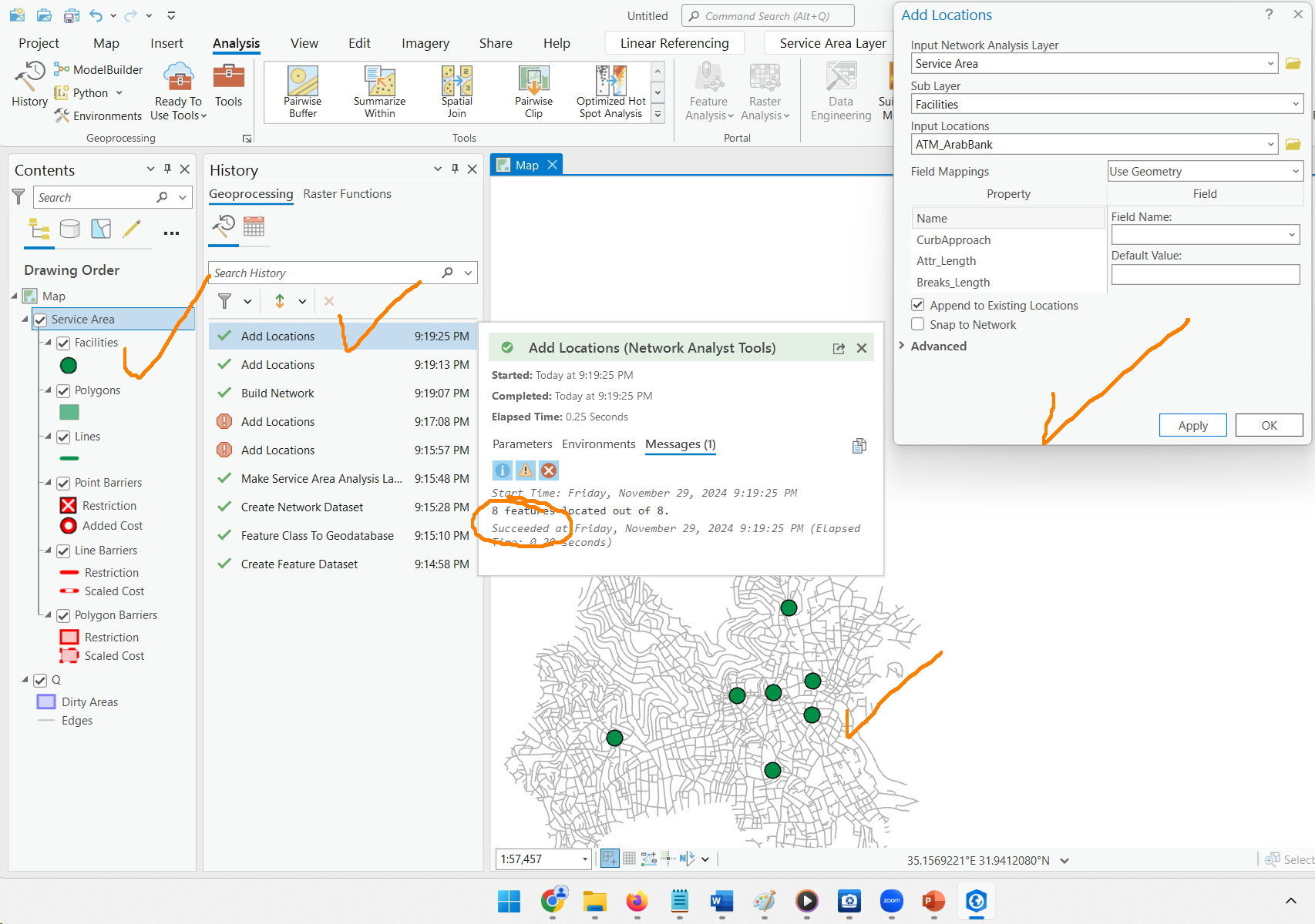 ArcGIS Pro 3.1.5: The "add locations" tool fails a... - Esri Community