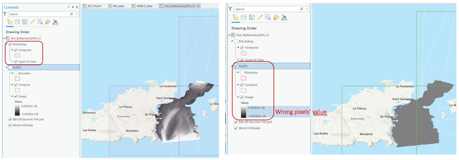 Solved: Create BIS using Bathymetry ArcGIS Pro 3.4 - Esri Community