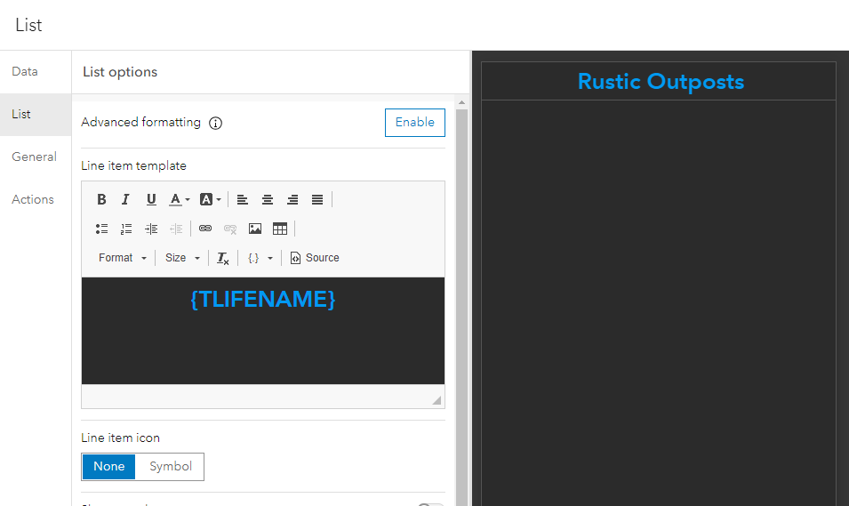Solved: Create URL Link in ArcGIS Dashboard List Widget - Esri Community