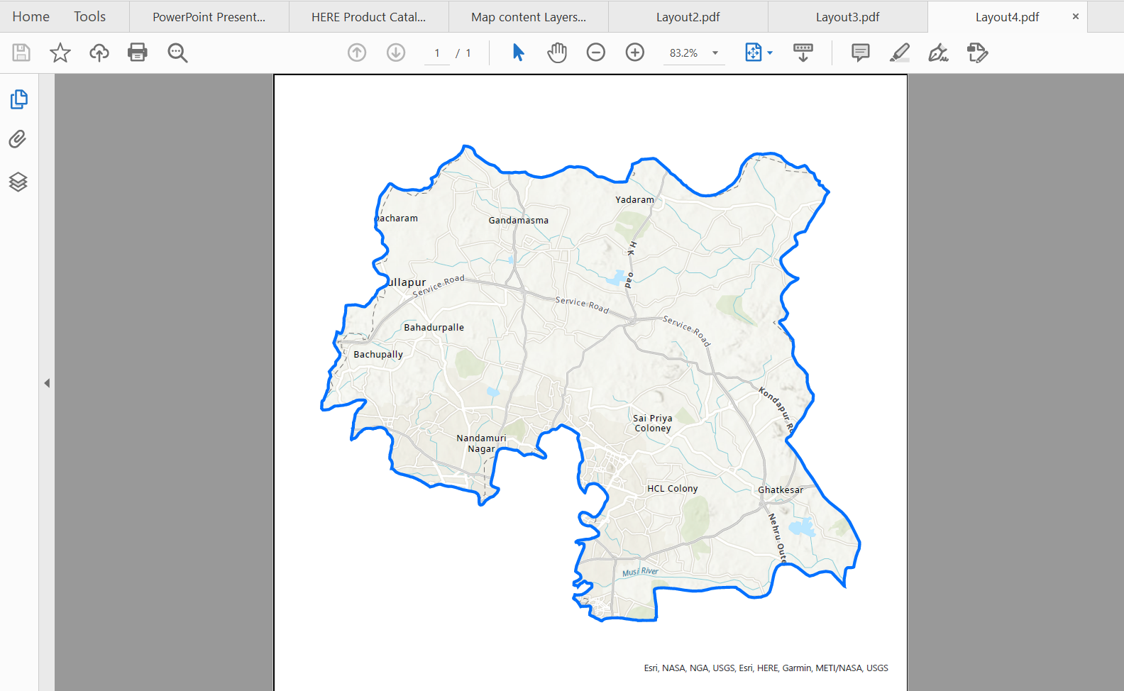 Clip layers in map properties export issue - Esri Community