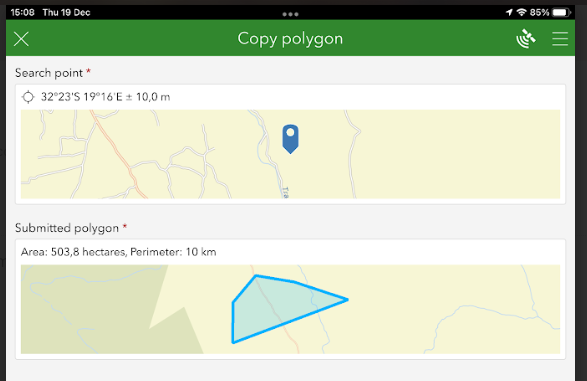 Survey sends null geometry - Esri Community
