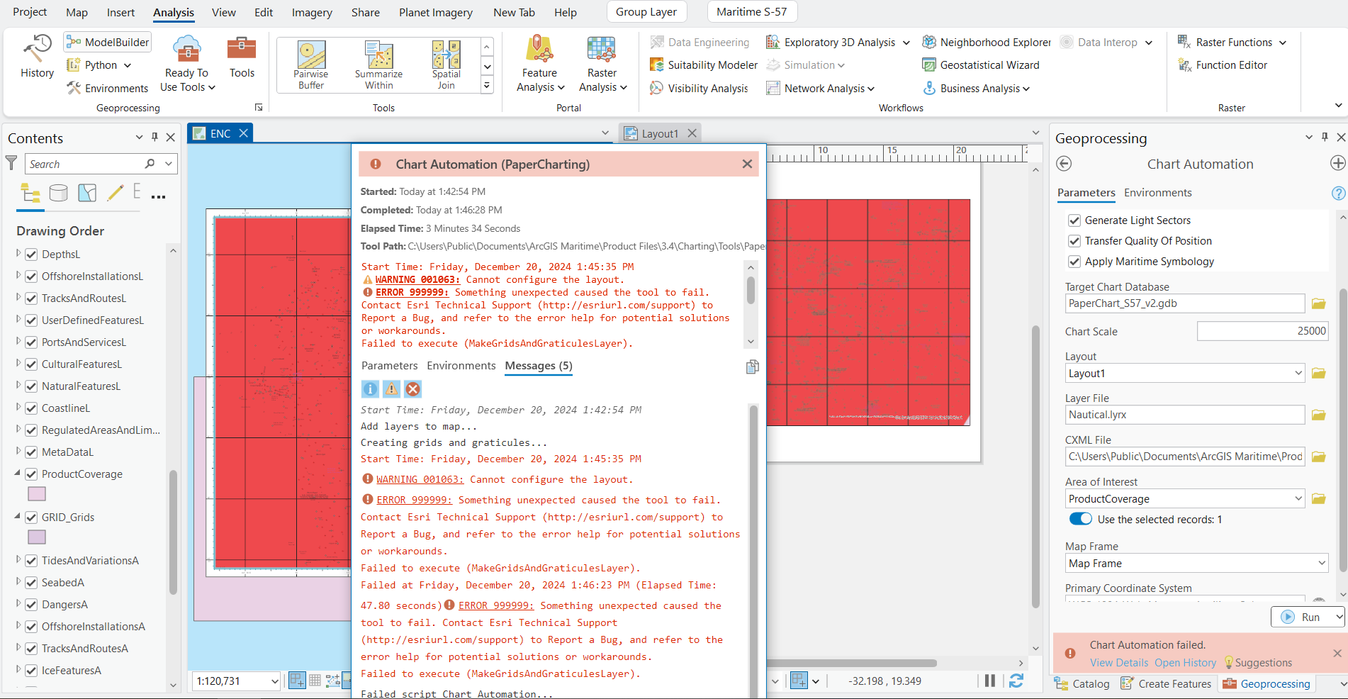Solved: Automate Maritime chart finishing in ArcGIS Pro 3.... - Esri ...