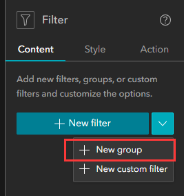 Filter widget for multiple tables - Esri Community