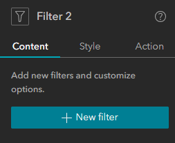 Filter widget for multiple tables - Esri Community