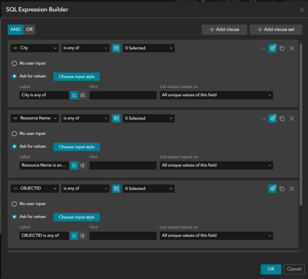 Experience Builder Filters not displaying values - Esri Community