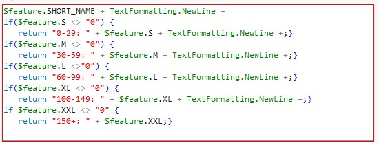 Solved: Arcade Labeling - IF Else help - Esri Community
