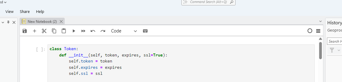 Juypter Notebook (via ArcPro) missing menu bar - Esri Community
