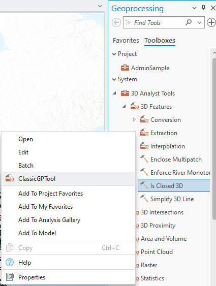 Solved: How to get Geoprocessing Tool's name when right cl... - Esri Community