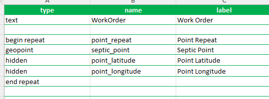 Solved: Survey123 Repeats and Geopoint - Esri Community