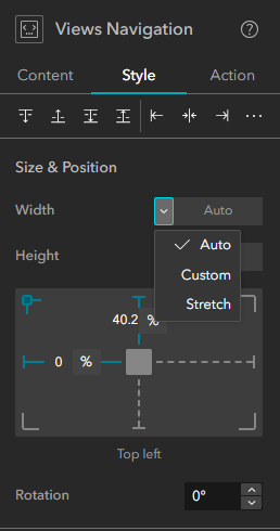 Options for horizontal scrolling buttons? Request ... - Esri Community