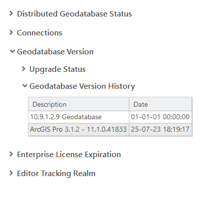 Solved: Oracle Geodatabase upgrade issue - Version 11.3 - Esri Community
