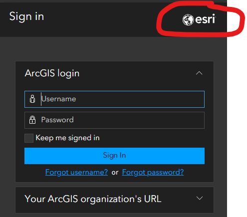 ArcGIS Sign-on screen logo customization - Esri Community