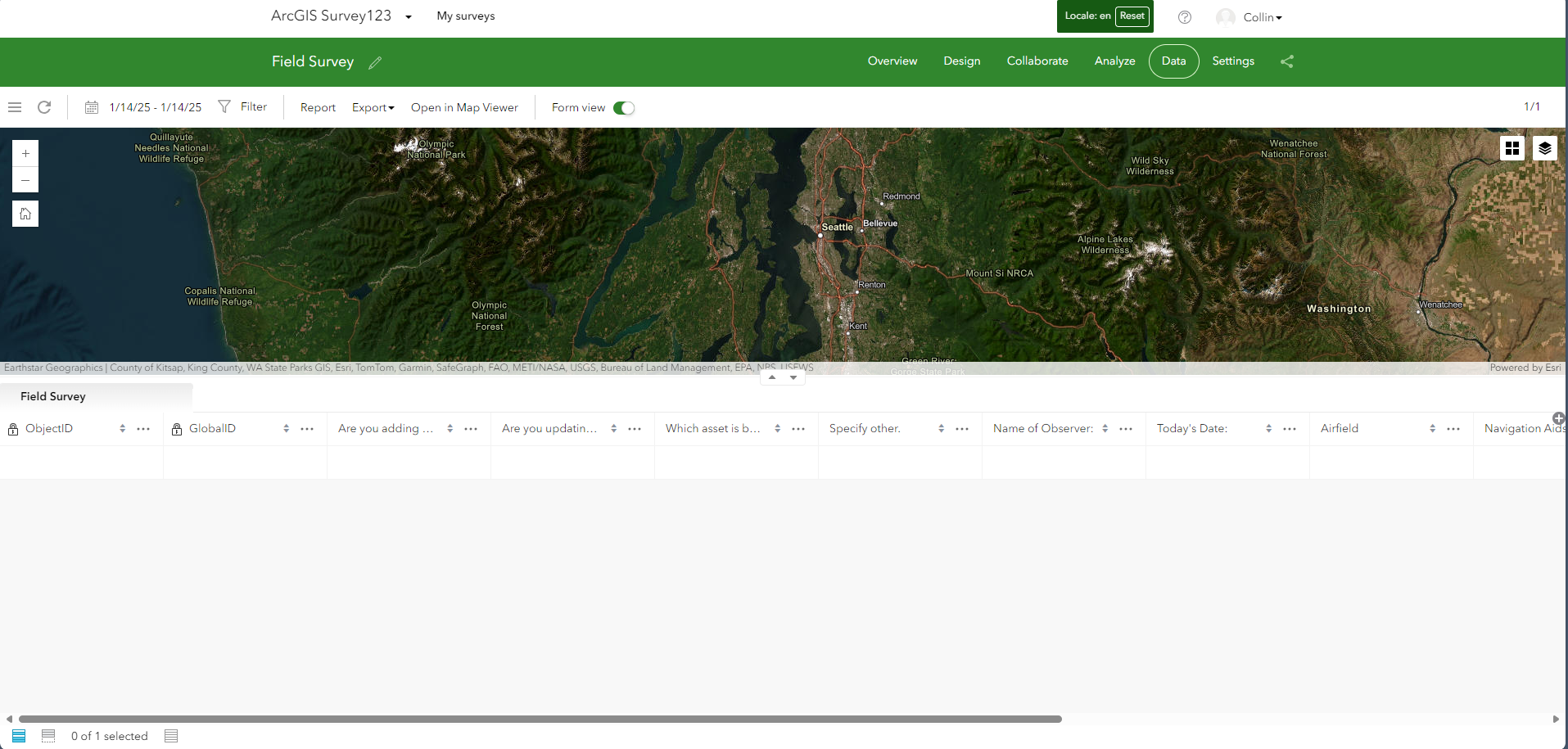 Unable to view tabular data in Survey123 and Apps - Esri Community