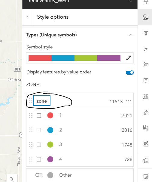 Hide symbology attribute field (data expression) n... - Esri Community