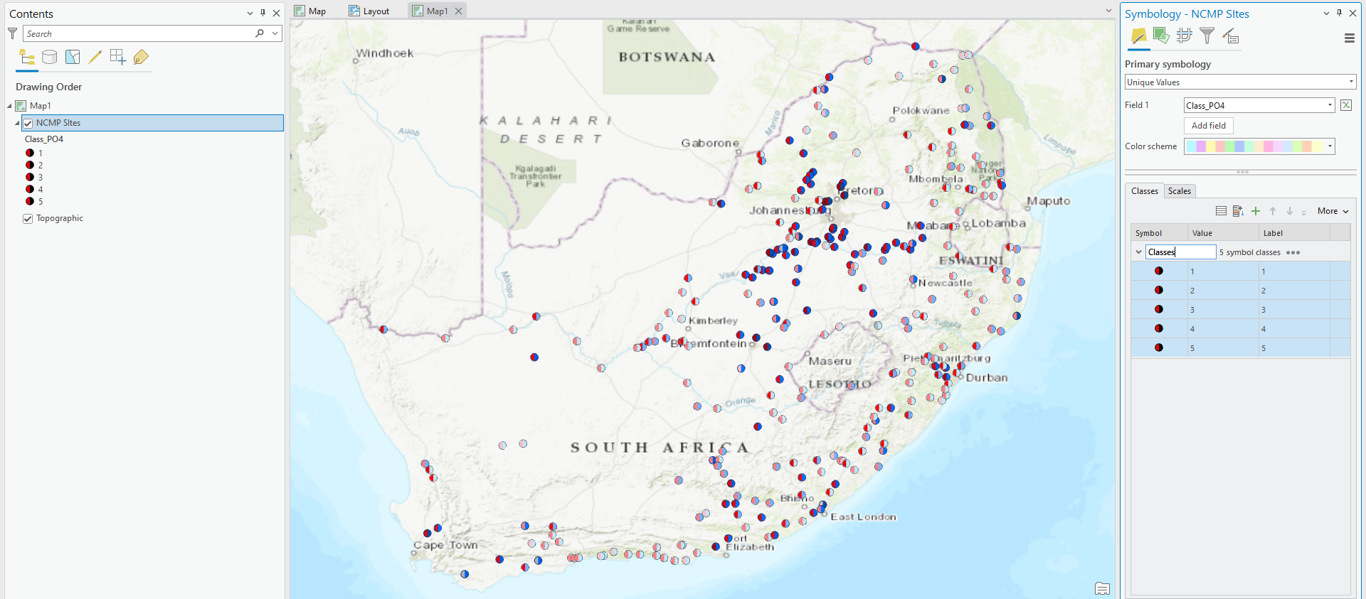 ArcGIS Pro Contents panel and Layout Legend not Di... - Esri Community