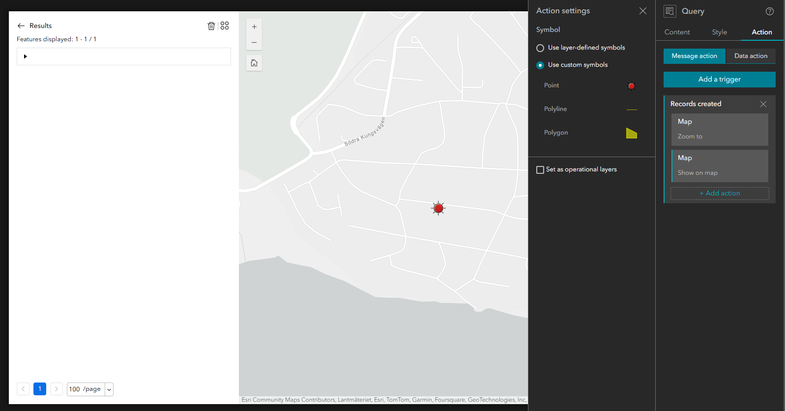 Solved: Change Flash Color of Query Widget Map Results fro... - Esri Community