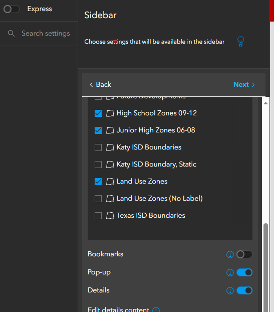 Sidebar Instant App Pop Up Feature Not Working - Esri Community