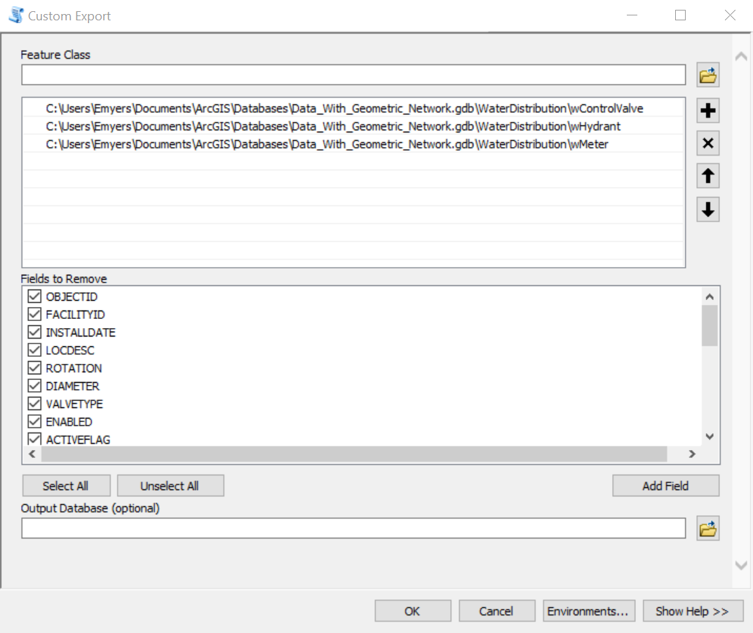 Passing Field Names from a MultiValue Parameter - Esri Community