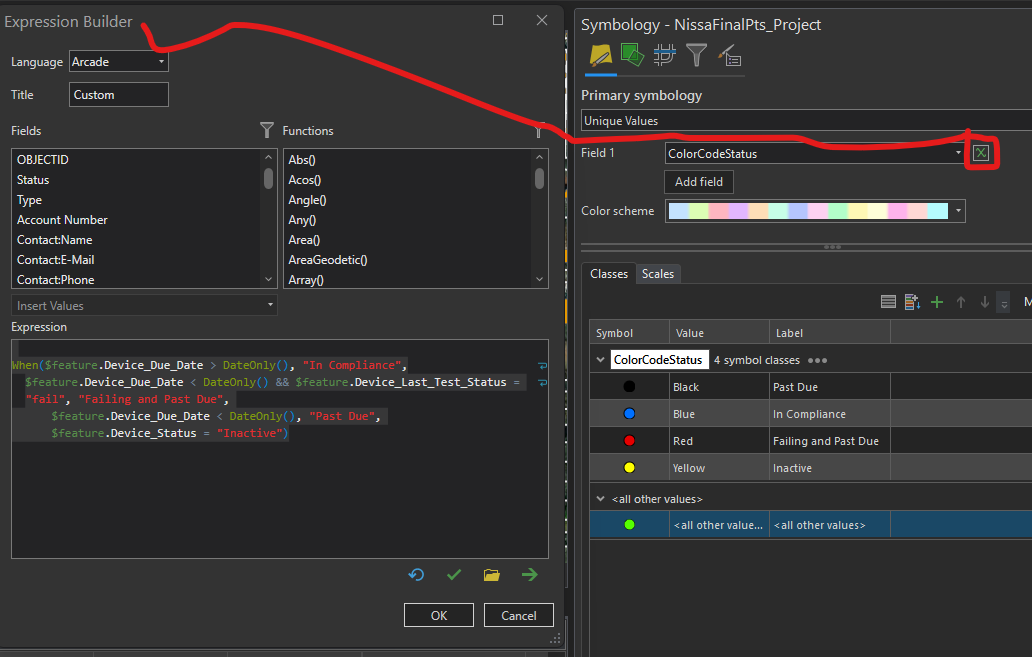 Solved: Arcade When() function not working with complex An... - Esri Community