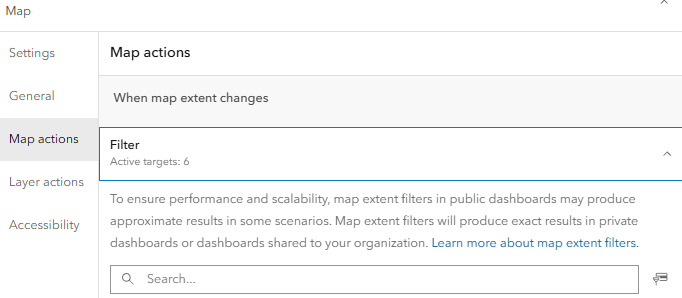 Dashboard Indicator Map Extent Filter Count Bug Wh... - Esri Community