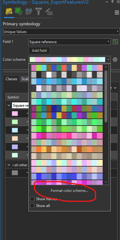 Solved: Draw unique value renderer by color ramp - Esri Community