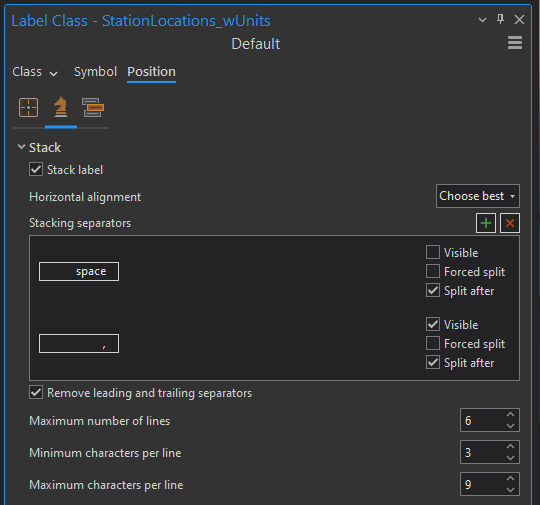 Solved: Label Stacking? - Esri Community