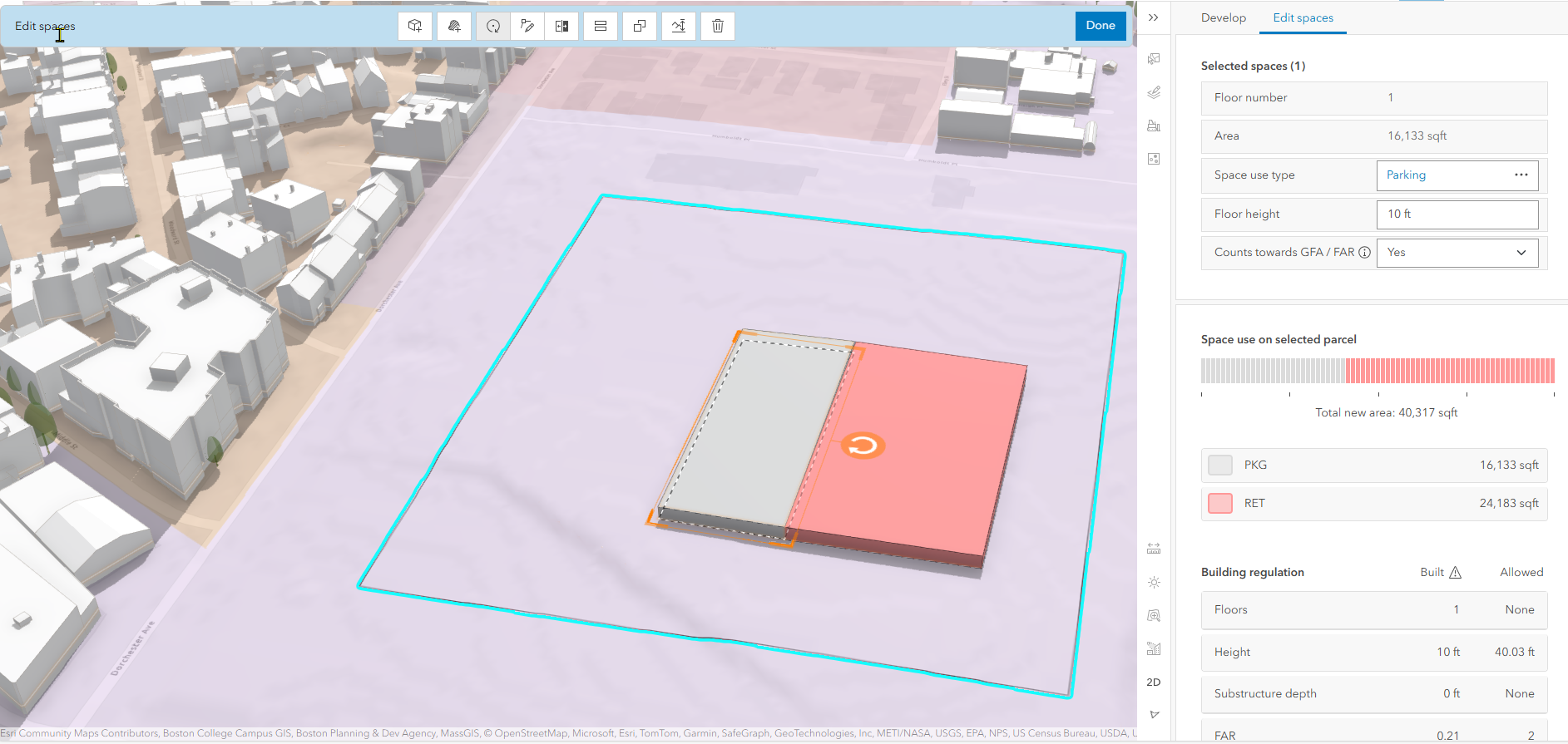 Solved: How to stack Floors on Multiple Ground Floor Build... - Esri ...