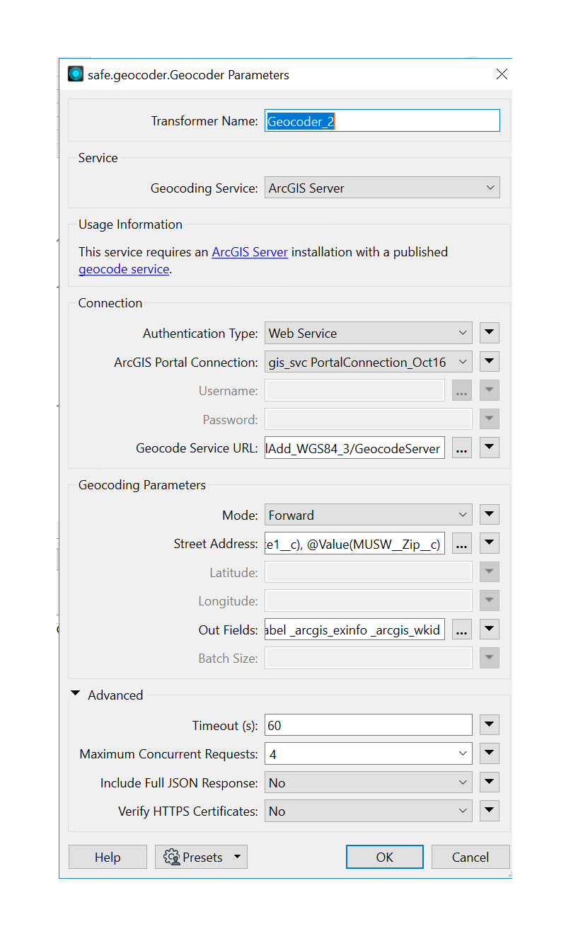 Creating an FME Web Connection for your Enterprise... - Esri Community