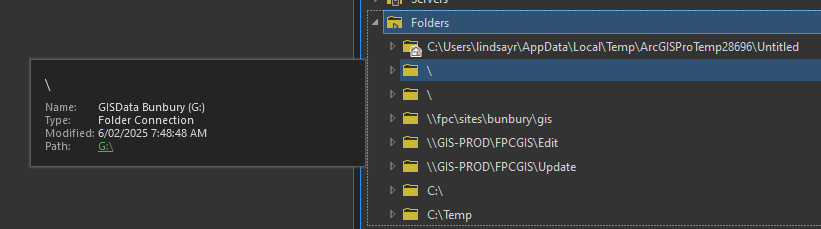 Need absolute path names in Pro - Page 2 - Esri Community