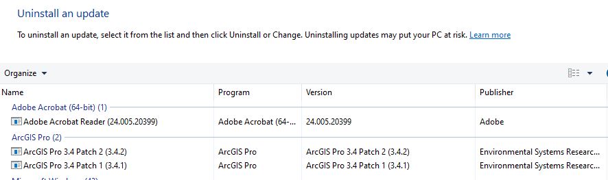 Problem with drawing order in Contents Pane Arcgis... - Esri Community